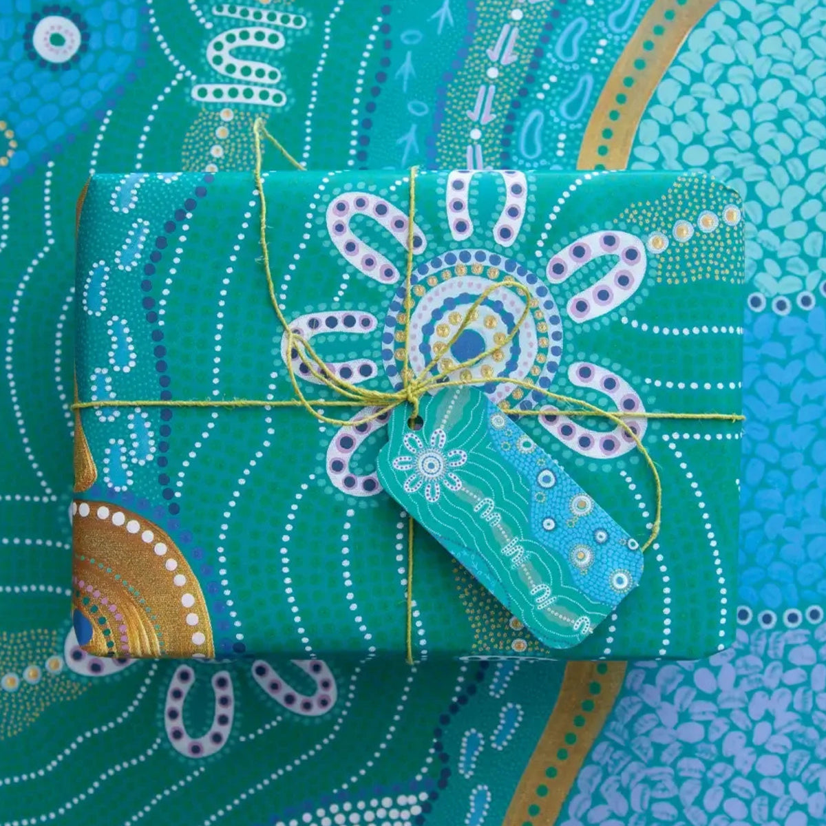 Eco Friendly Flat Wrapping Paper - Our Favourite Place – Lamington Noosa